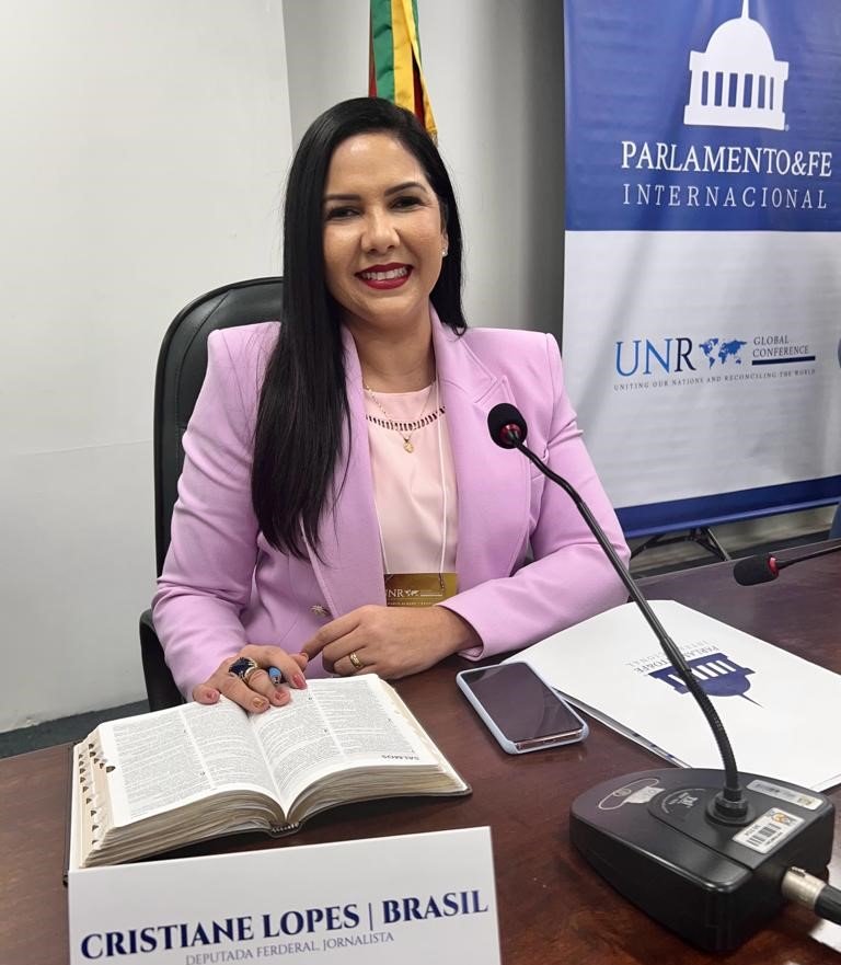 Deputada Cristiane Lopes participa da Conferência Global 2023 ...